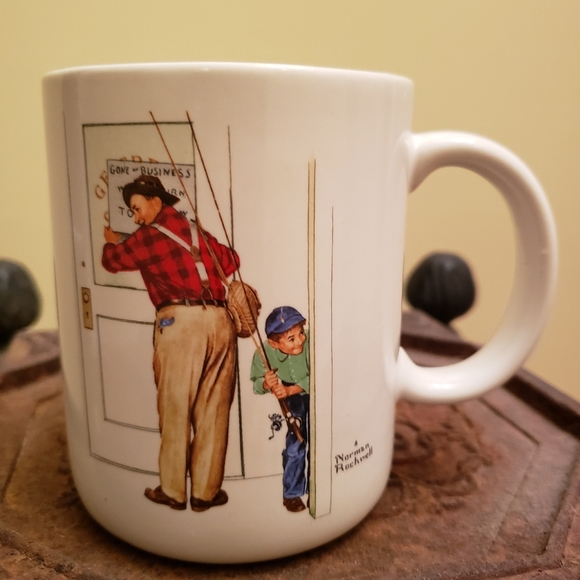 Dining | Norman Rockwell Coffee Mug | Poshmark